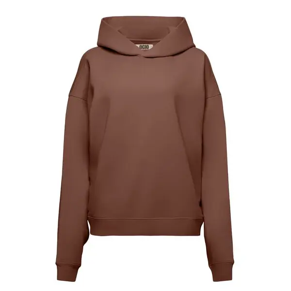 OCIO LEISUREWEAR Neutrals / Oversized Hoodie In Rye - Brown
