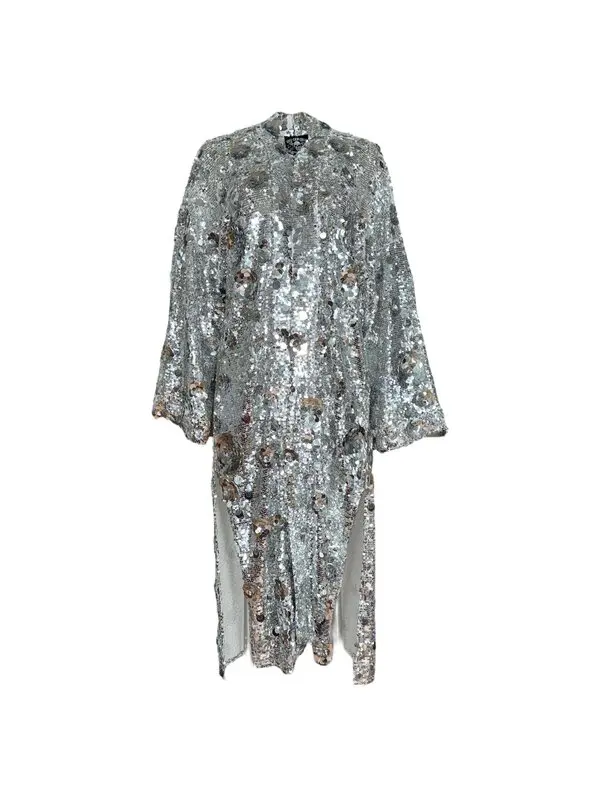ANY OLD IRON Petal To The Metal Sequin Duster