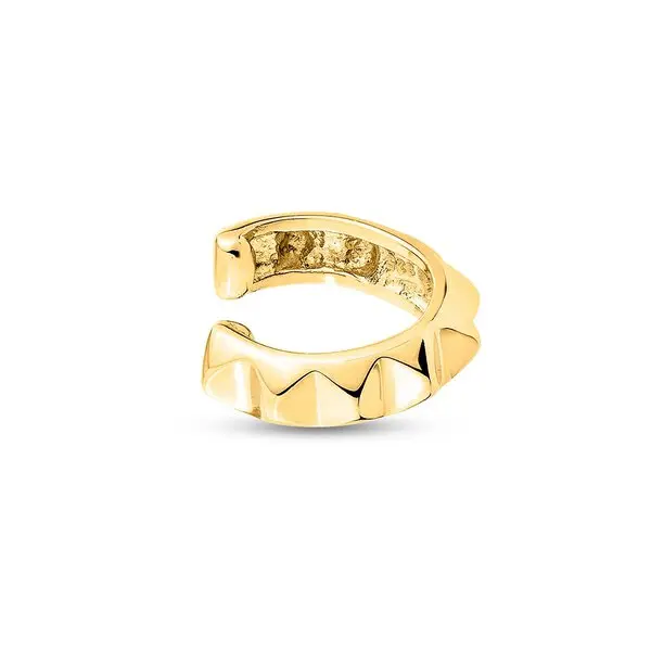 SALLY SKOUFIS Honeycomb Ear Cuff In 18k Vermeil - Gold