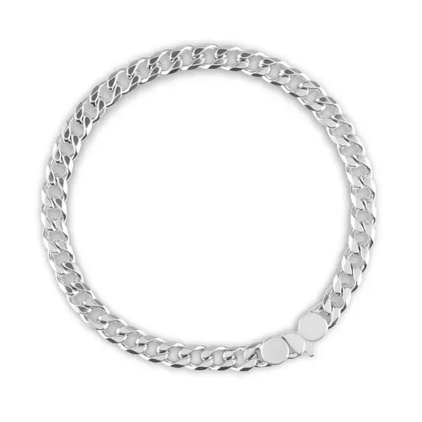 KASUN LONDON Iron Maiden 5mm Bracelet - Silver