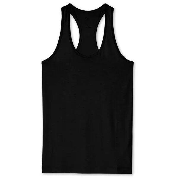 ON/OFF ESSENTIALS Bamboo Scoop Neck Tank - Black