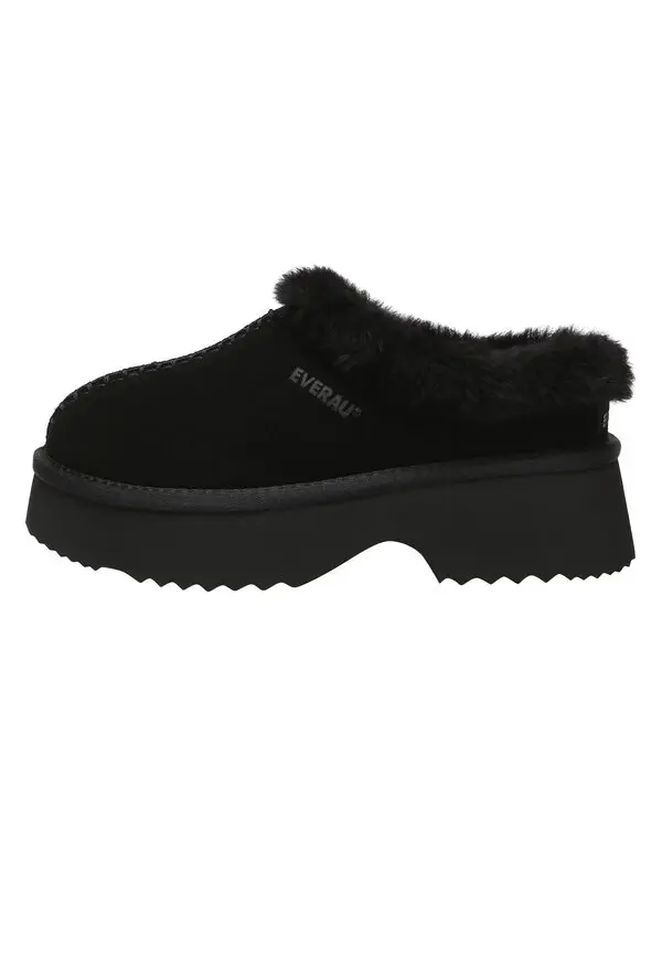 EVERAU AUSTRALIA Savanna Chunky Platform Boots - Black