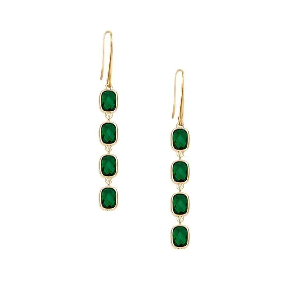 ADRIANA PAPPAS DESIGNS Chic & Sleek Drops - Green