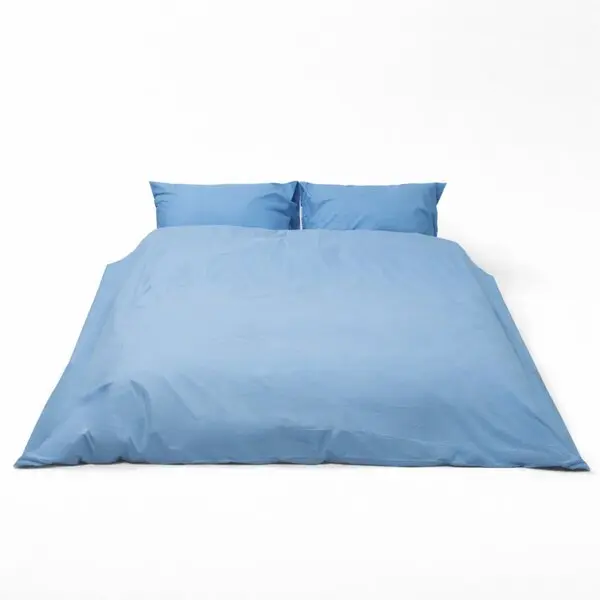 MARSHMELLOW FABRICS Duvet Cover Set- 200 Threads Percale - Blue