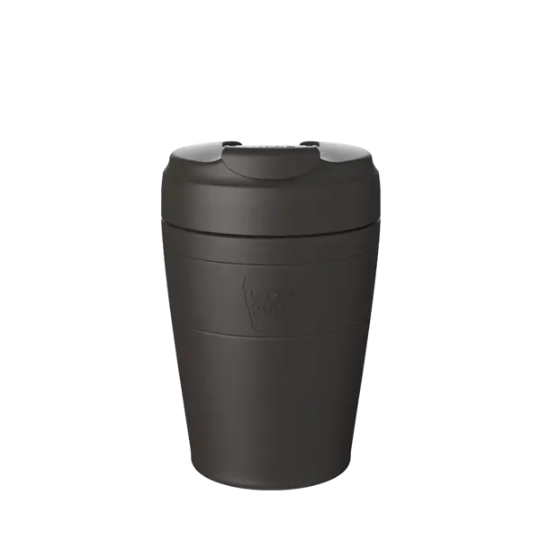 KEEPCUP Commuter Travel Mug With Flip Lid 12oz/340ml Reusable Coffee Cup - Black