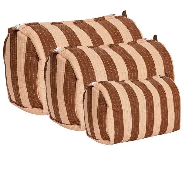 CYC The Striped Travel Set - Brown