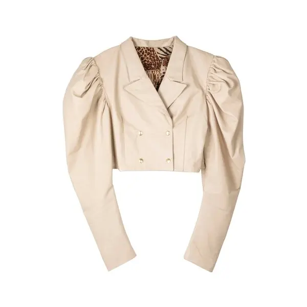 PALOMA LIRA Neutrals 1987 Jacket - Beige/black