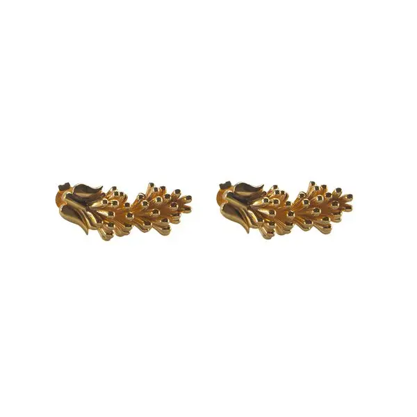 LAVANTA Alya Silver Earrings - Gold