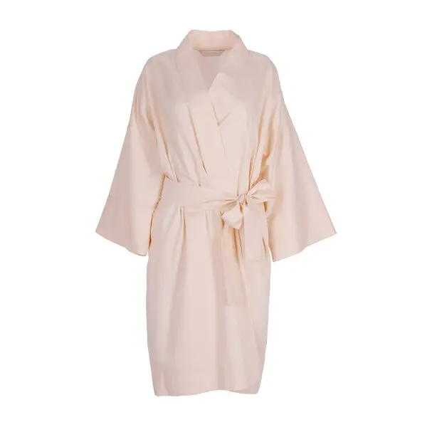 DECOFLUX HOME Cotton Bathrobe Creamy Peach Light Hm - Orange