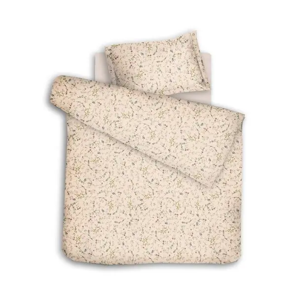 DECOFLUX HOME Sateen Bed Linen Set Herbary - Pink