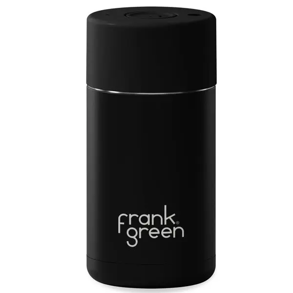 FRANK GREEN 12oz Ceramic Reusable Cup Midnight - Black
