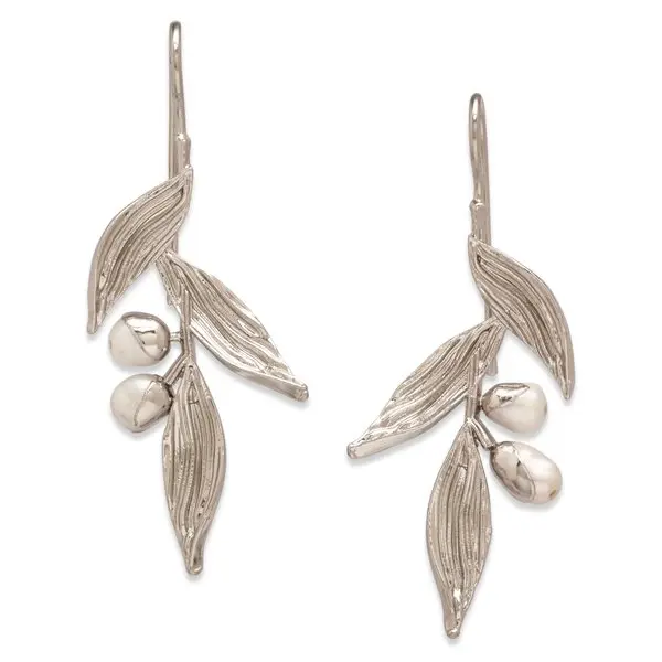 DHWANI BANSAL Haya Earrings With Baroque Pearls - Silver