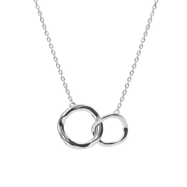 MURU Connected Necklace - Silver