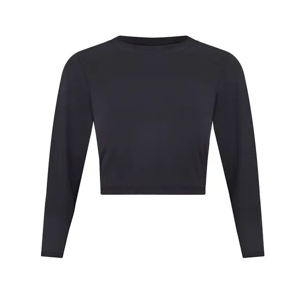 LULA-RU Long Sleeve Top - Black