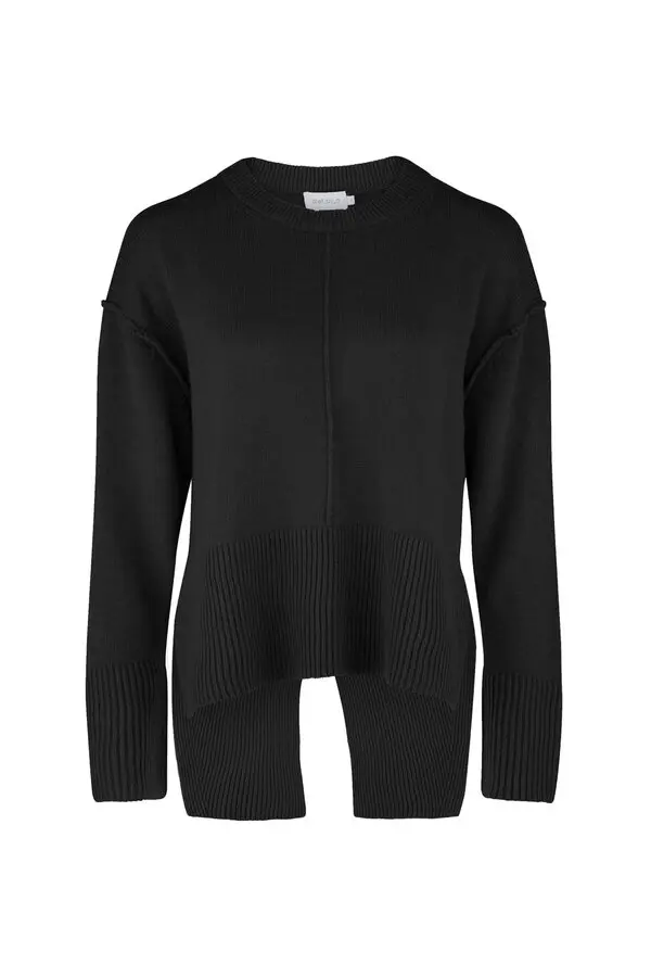 DREF Pluto Fitted Sweater - Black