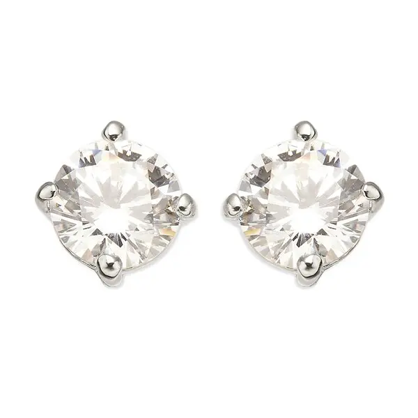 Grossé Patinum & Zirconia Earrings, Series Aristocratic - Silver