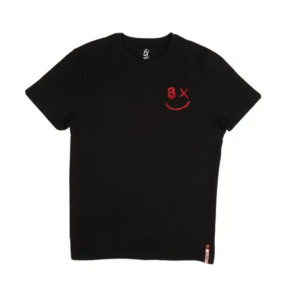 EIGHT X Static Graphic T-shirt - Black