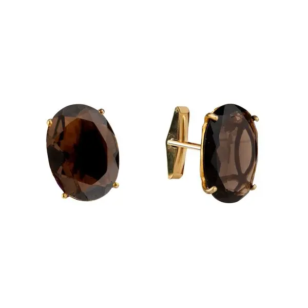 Bounkit Ryan Cufflinks Smoky - Brown