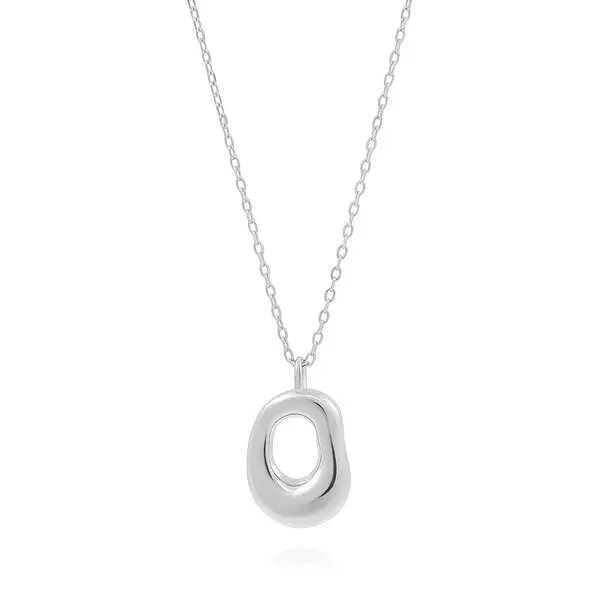 Côté Caché Petit Poire Necklace - Silver