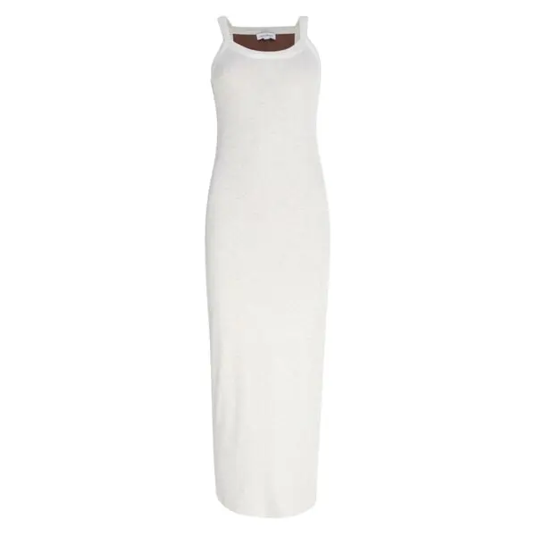 CIRCULAR PATH Maxi Tank Dress Light Gray - Grey