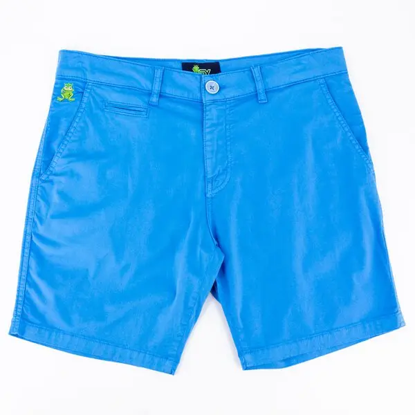 EIGHT X Sky Frog Chino Shorts - Blue