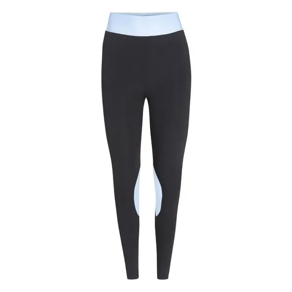 BENNU Leggings, Dusty Blue - Black