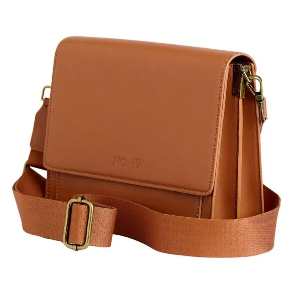 NO.49 HANDBAGS Fiona, Larger Version Of Fifi - Brown