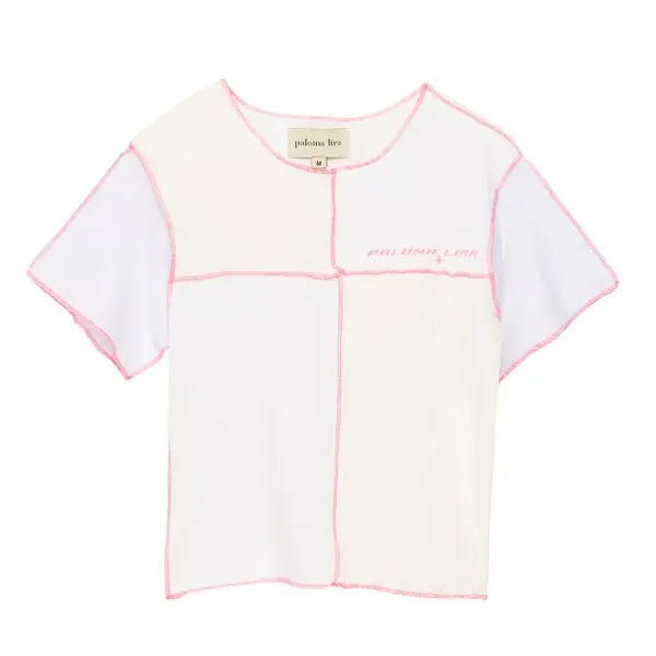 PALOMA LIRA Upcycled Tee - White