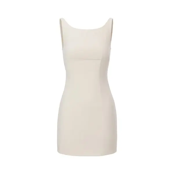 BELSIZE25 Oto Series – Office To Off-duty Mini Dress - White