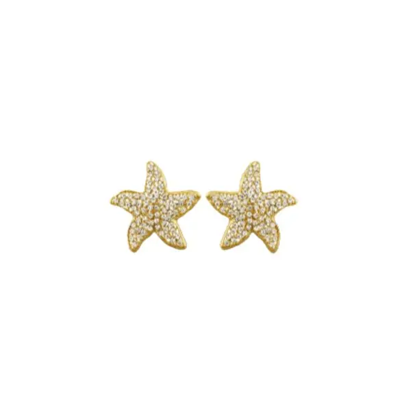 OCEANUS SWIMWEAR Madison Earrings - Gold