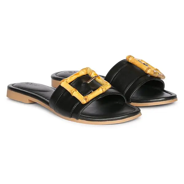 JELAVU Amsterdam Sandals - Black
