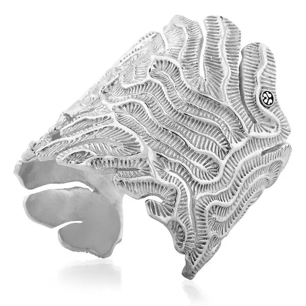 SOPHIE SIMONE DESIGNS Cuff Coral - Silver