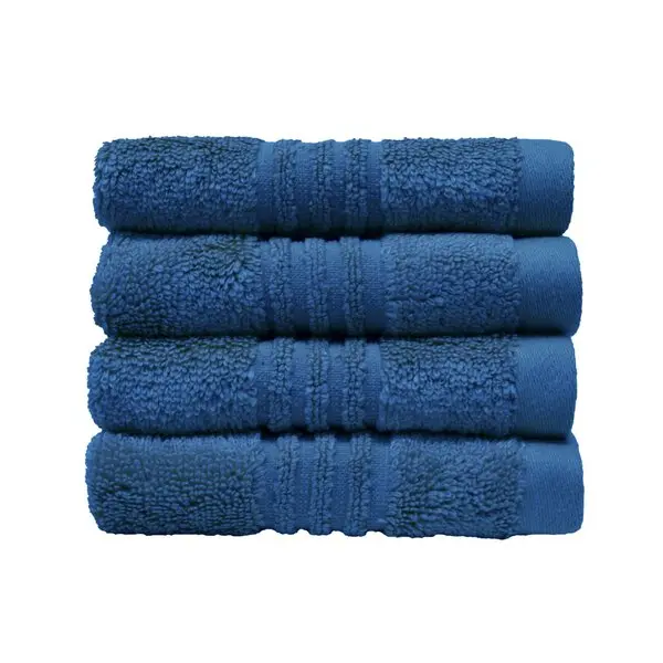 Misona Ultra Soft Bamboo Face Cloth Set Smoky - Blue
