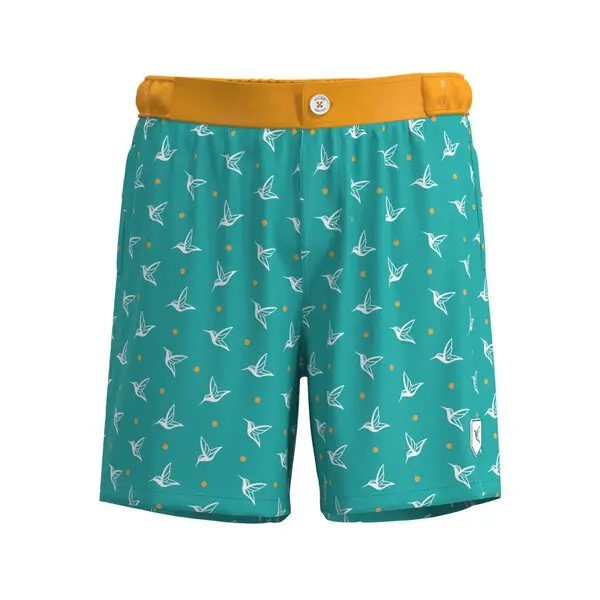 LIVE KOLIBRI Luxury Swim Trunks - Blue