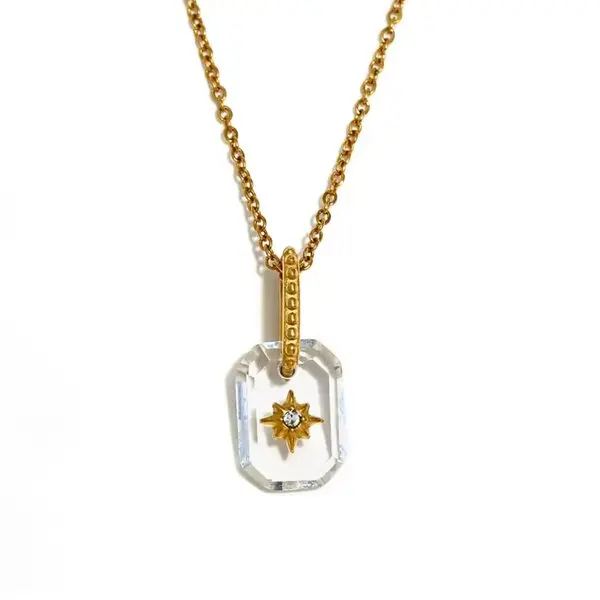 OLIVIA LE Lindy Star Pendant Necklace - Gold