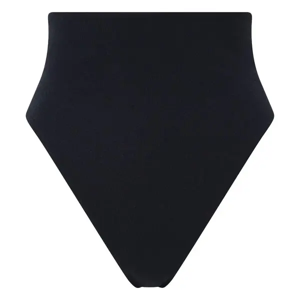 BLAKE SWIMWEAR High Waist Bikini Bottom - Black