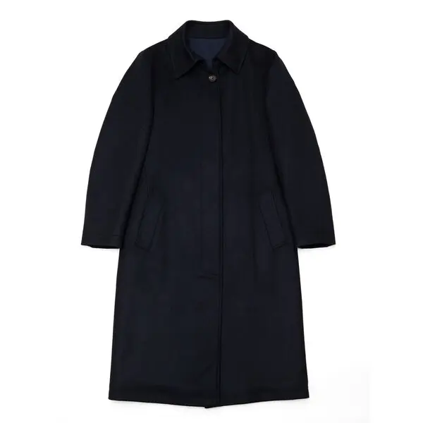 HEGARTY Single Breasted Overcoat - Black