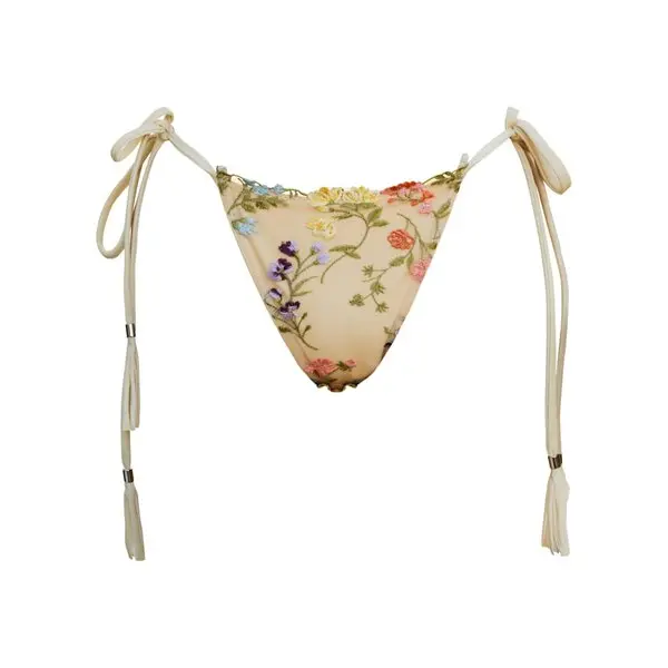 IVY SWIMWEAR Lani In Butter Lace Bottoms - Yellow