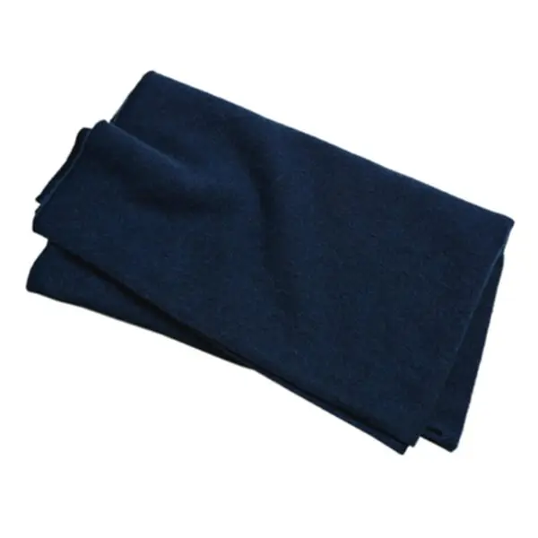 COVE Lucy Navy Multi Way Cashmere Wrap - Blue