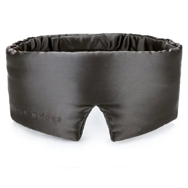 SILK WORKS Eye Contouring Silk Sleep Mask - Grey