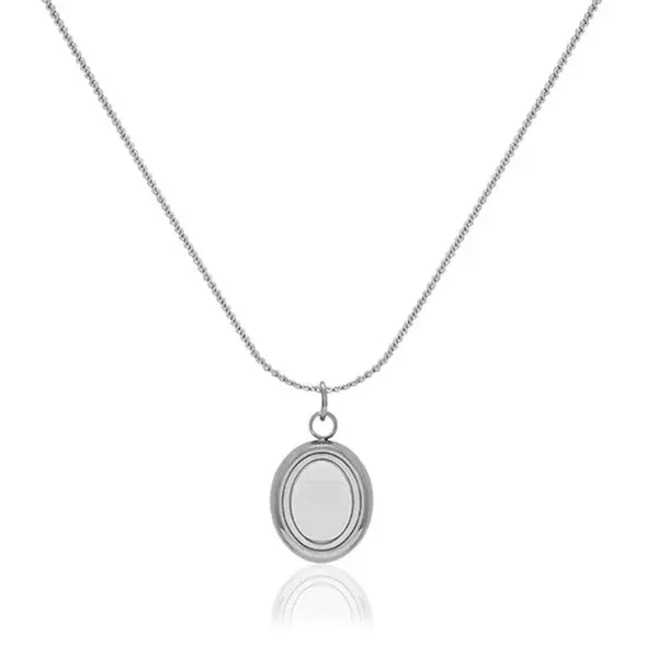 A WEATHERED PENNY Silver / White Silver Crimson Pearl Necklace - Silver/white