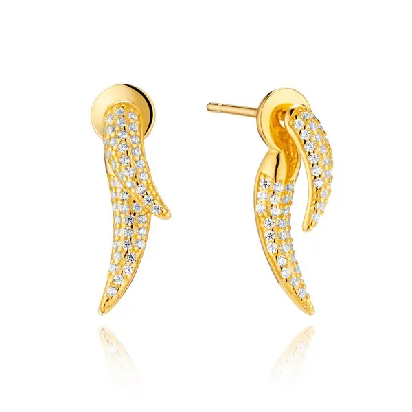 AARIA LONDON Kali Earrings - Gold