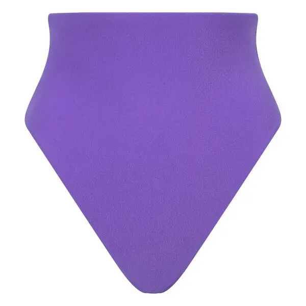 BLAKE SWIMWEAR High Waist Bikini Bottom - Purple