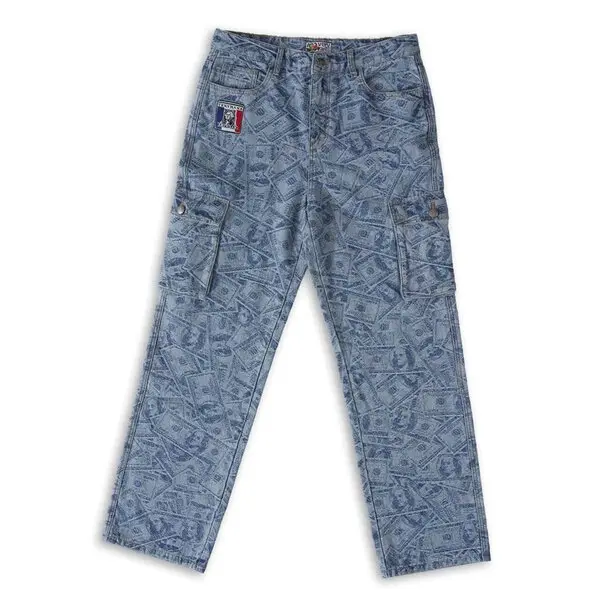 VERYRARE Dollar Dollar Bills Pants - Blue