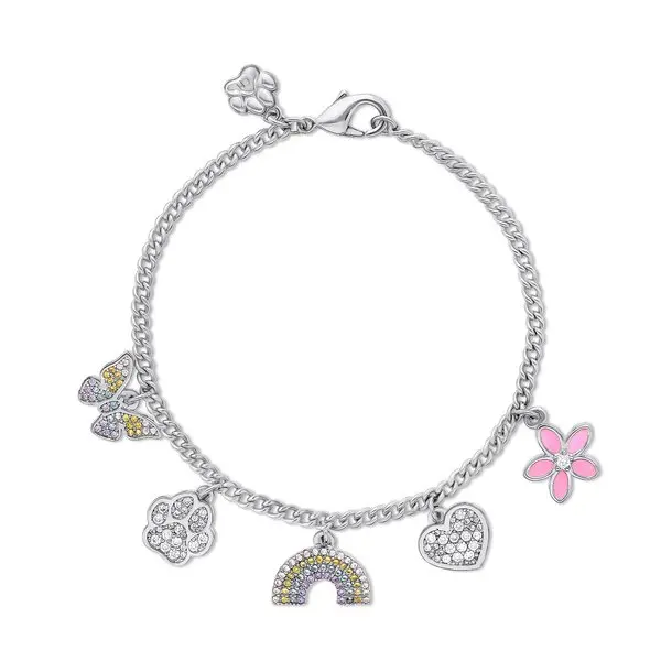 CLOUD HAVEN Ditsy Charm Bracelet - Silver