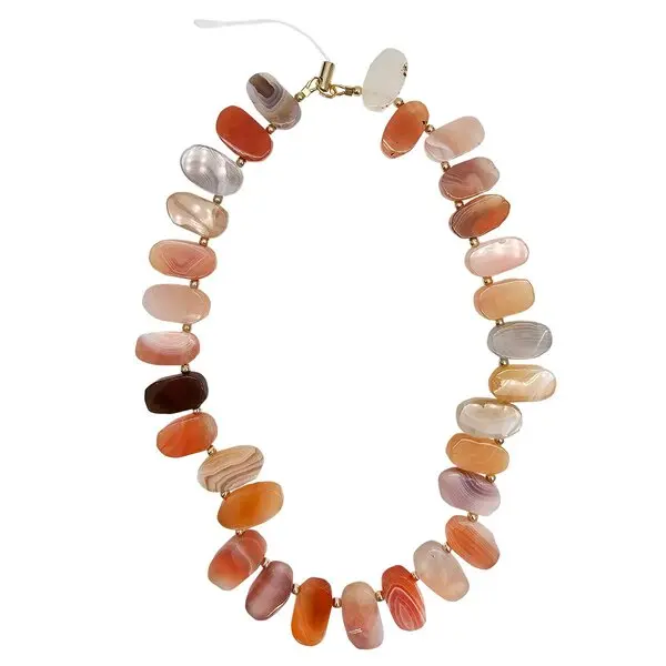 FARRA Lace Agate Phone Strap