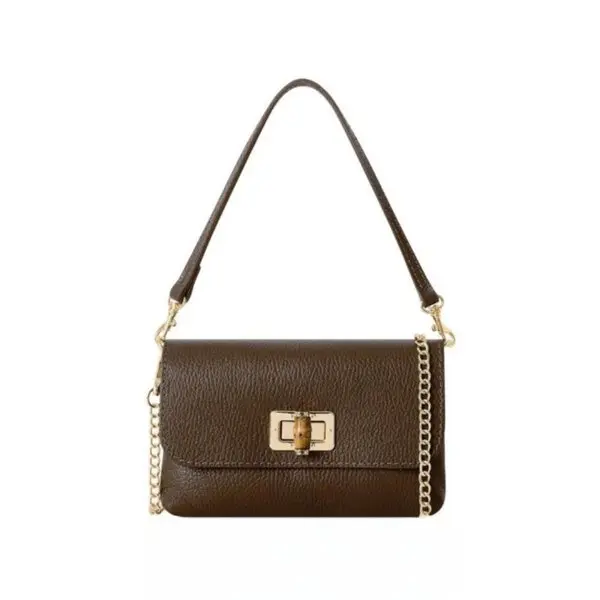 BETSY & FLOSS Jesi Handbag And Clutch Bag In Chocolate - Brown