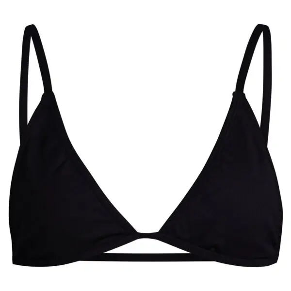 MINIMALE ANIMALE Mirage Bikini Top Dark Seas - Black