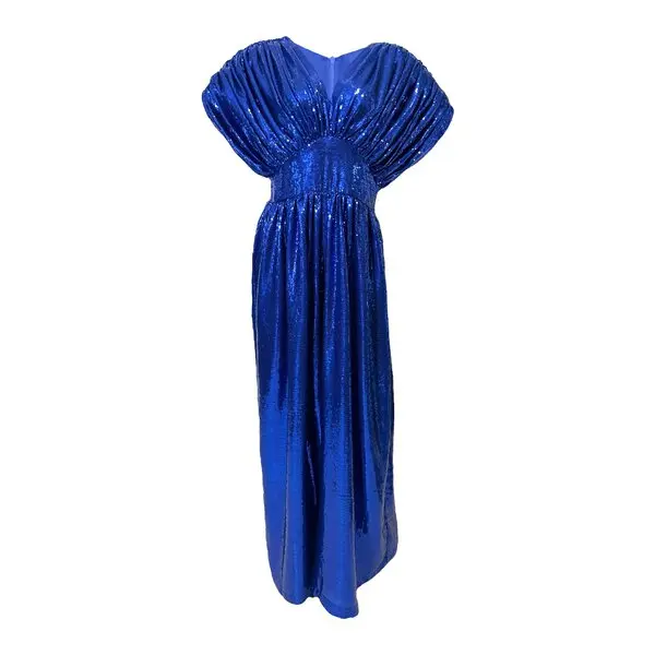 JULIA CLANCEY Zowie Electric Palazzo Sequin Jumpsuit