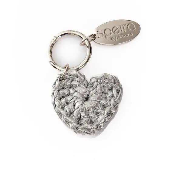 SPEIRA Bag Charm Heart - Silver